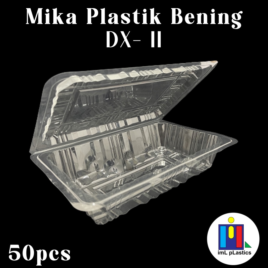 Jual MIKA DX-II - MIKA untuk tempat makanan dan kue bolu isi 50 pcs ...