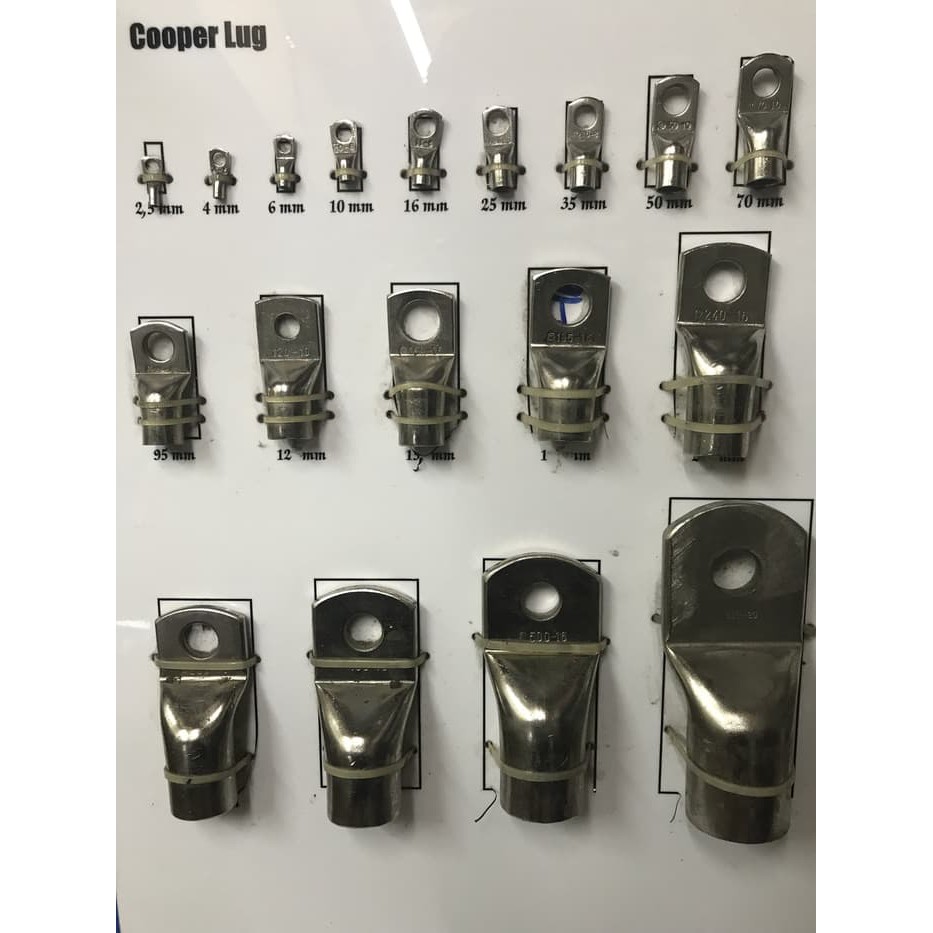 Jual Skun PM 300-16 / Cooper Seamless Cable Lug / Kabel Lug / Kabel ...