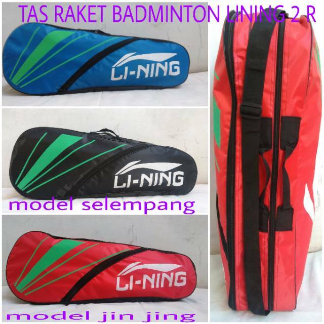 Jual Tas Raket Badminton 2R (model Selempang & jin jing) | Shopee Indonesia