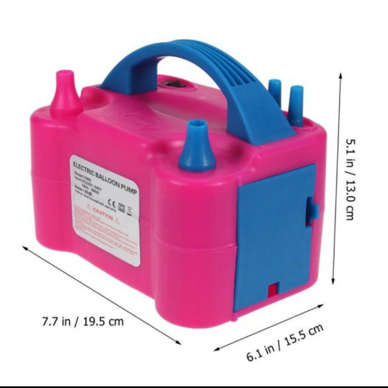 Jual pompa balon elektrik electic balloon pump | Shopee Indonesia