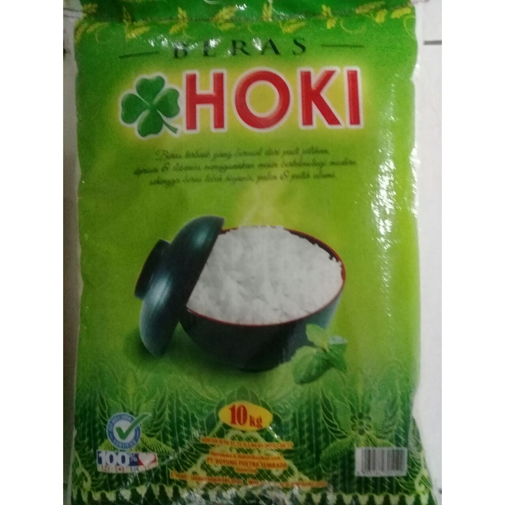 Jual Beras HOKI 10 kg dari TOPI KOKI | Shopee Indonesia