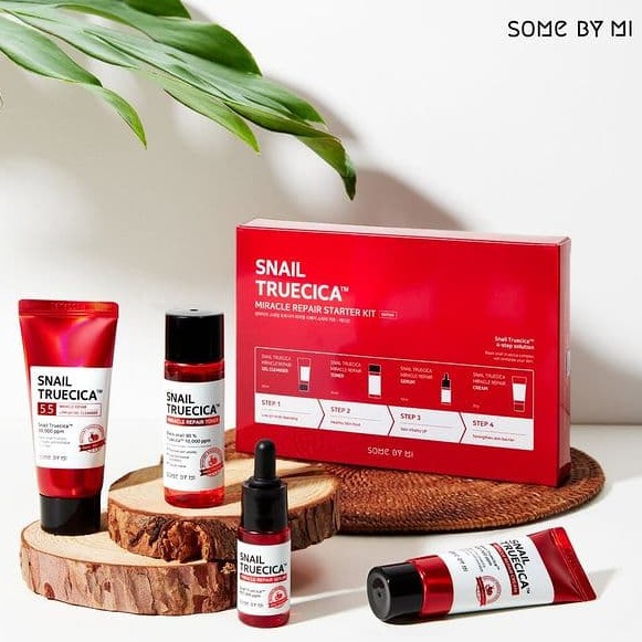Jual SOMEBYMI SOME BY MI Snail Truecica Miracle Repair Starter Kit 100% ...