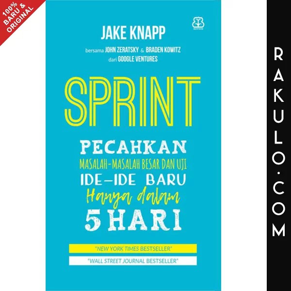Jual Buku Sprint by Jake Knapp | Shopee Indonesia