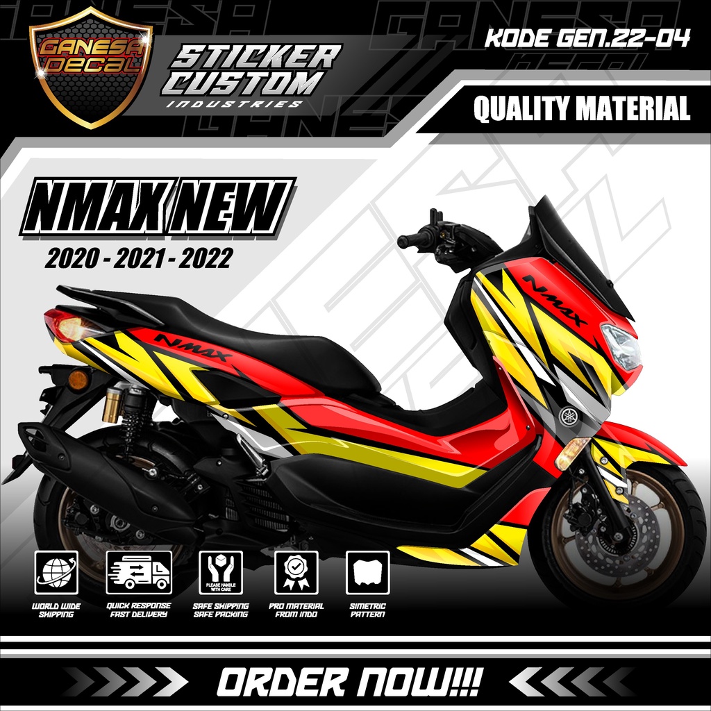 Jual Decal Sticker Dekal Stiker Motor Yamaha New Nmax 2020 - 2021 ...