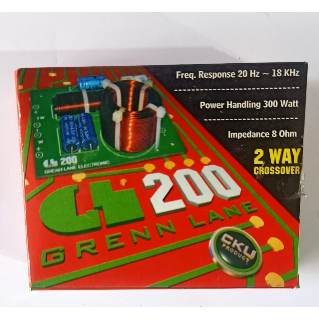 Jual KIT CROSSOVER 2 WAY GREENLANE CROSSOVER PASIF 2 WAY RANGKAIAN ...