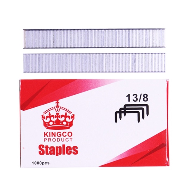 Jual isi guntacker 13/8 merk KINGCO /Staples/Refill Stapler | Shopee ...