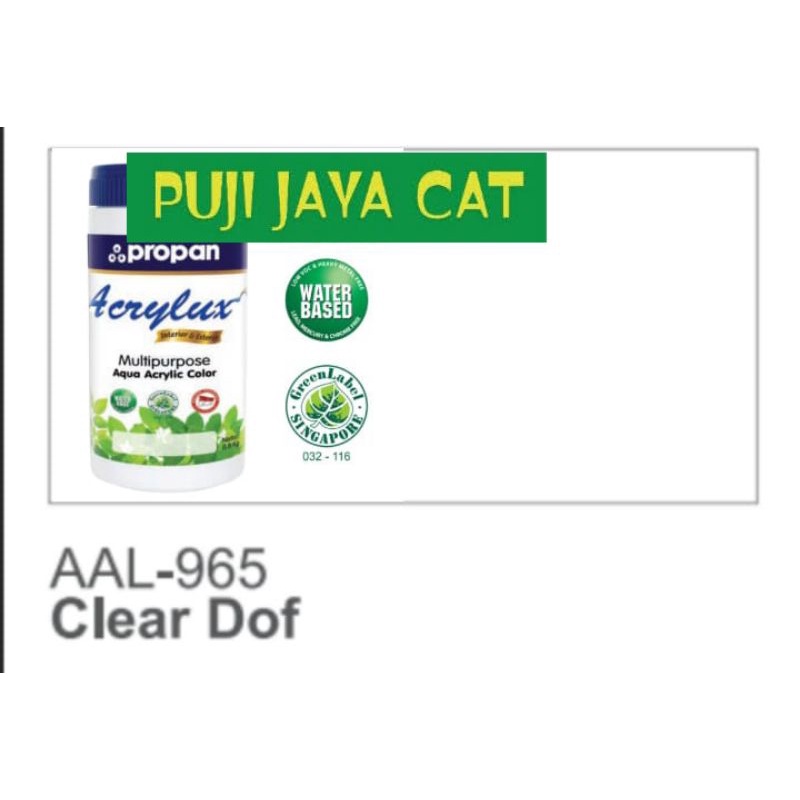 Jual ACRYLUX AAL-965 CLEAR DOFF CAT PROPAN AQUA ACRYLIC COLOR ...