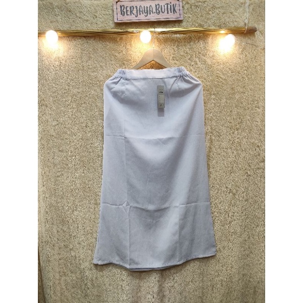 Jual Rok putih span model A kerja kuliah kantor wanita panjang pinggang ...