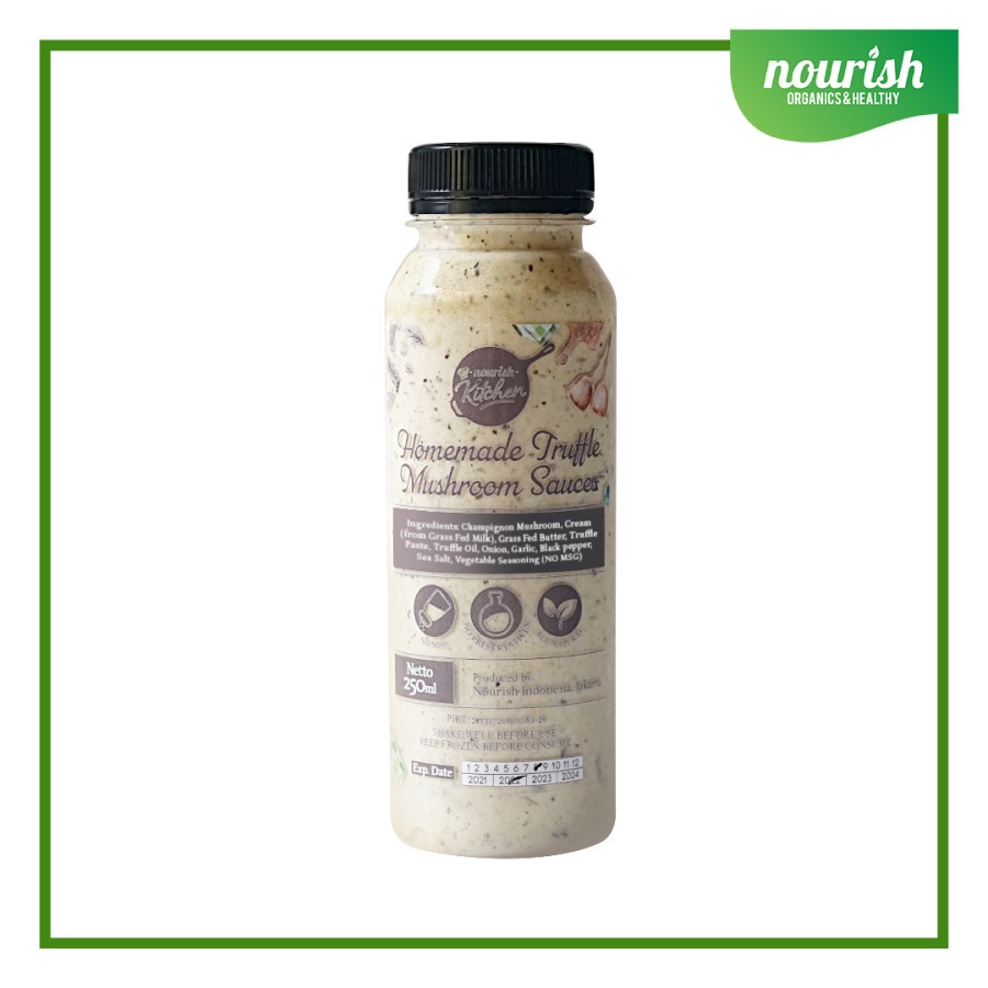 Jual Homemade Truffle Mushroom Creamy Sauce (Saus Jamur Truffle Non MSG ...