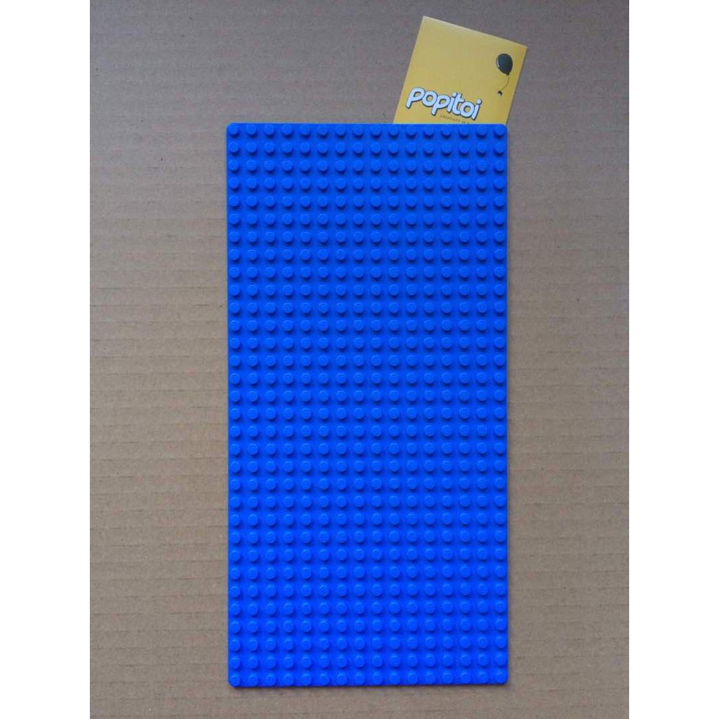 Jual LEGO Blue Baseplate 16x32 studs (12,5x25 cm) | Shopee Indonesia