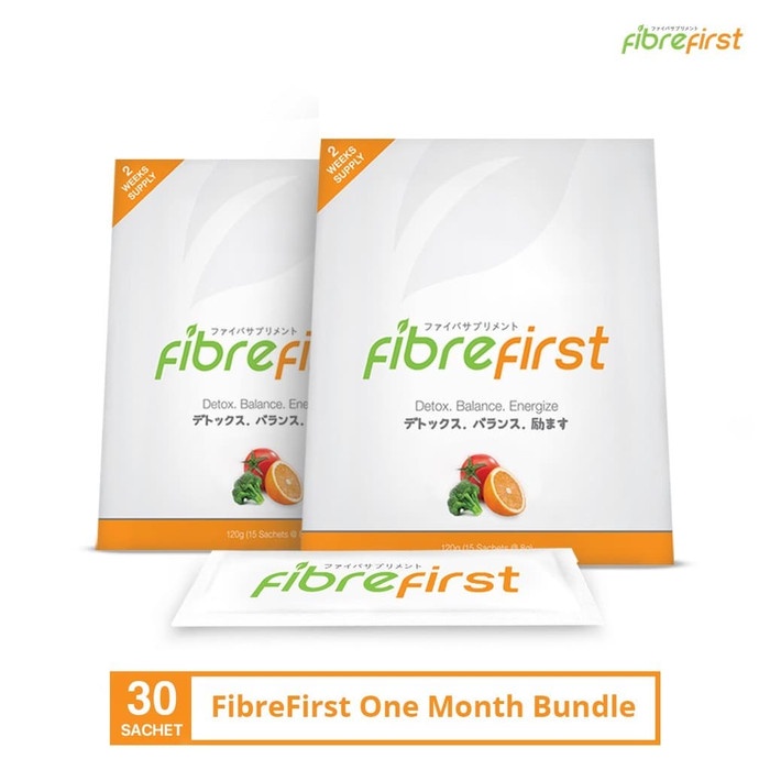 Jual Fibre First 2 Box Isi 30 Sachet / Fibre First Original | Shopee ...