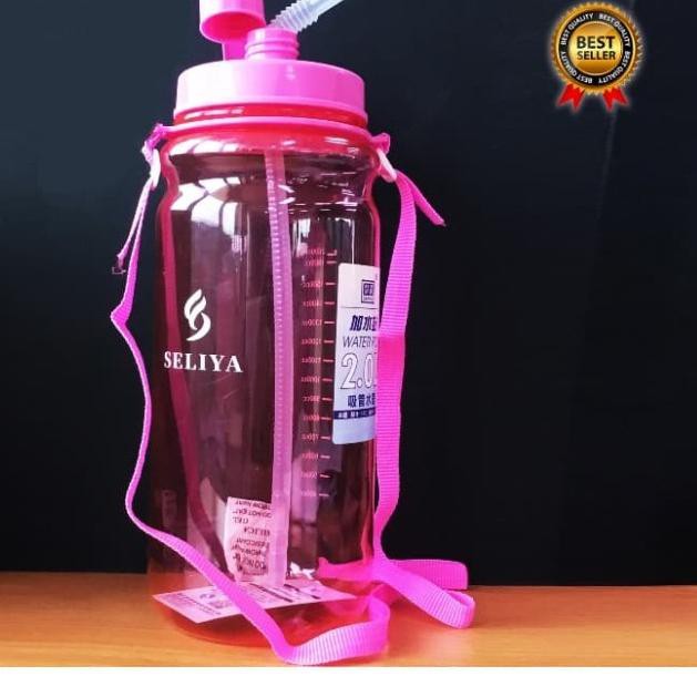 Jual Harga Baru!!-575 Botol Minum Besar Jumbo Travelling Seliya 2liter ...