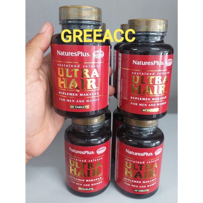 Jual RAMBUT-VITAMIN-SUPLEMEN- NATURE'S PLUS ULTRA HAIR FOR MEN AND WOMEN 60 TAB NATURES ...
