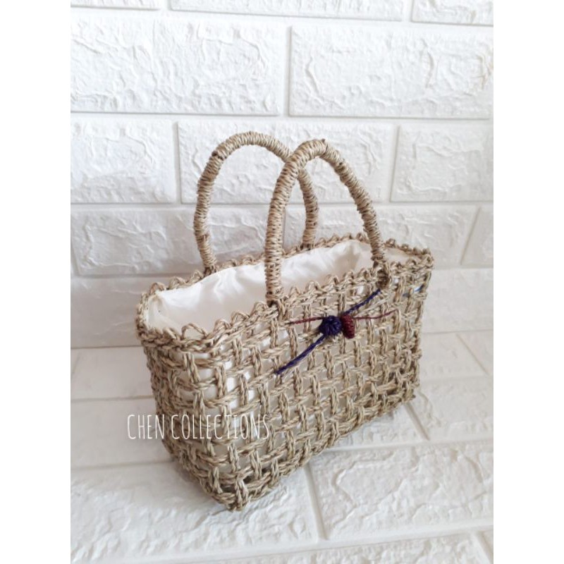 Jual TAS RARA MINI TAS PARCEL MINI TAS ANYAMAN TAS UNIK | Shopee Indonesia