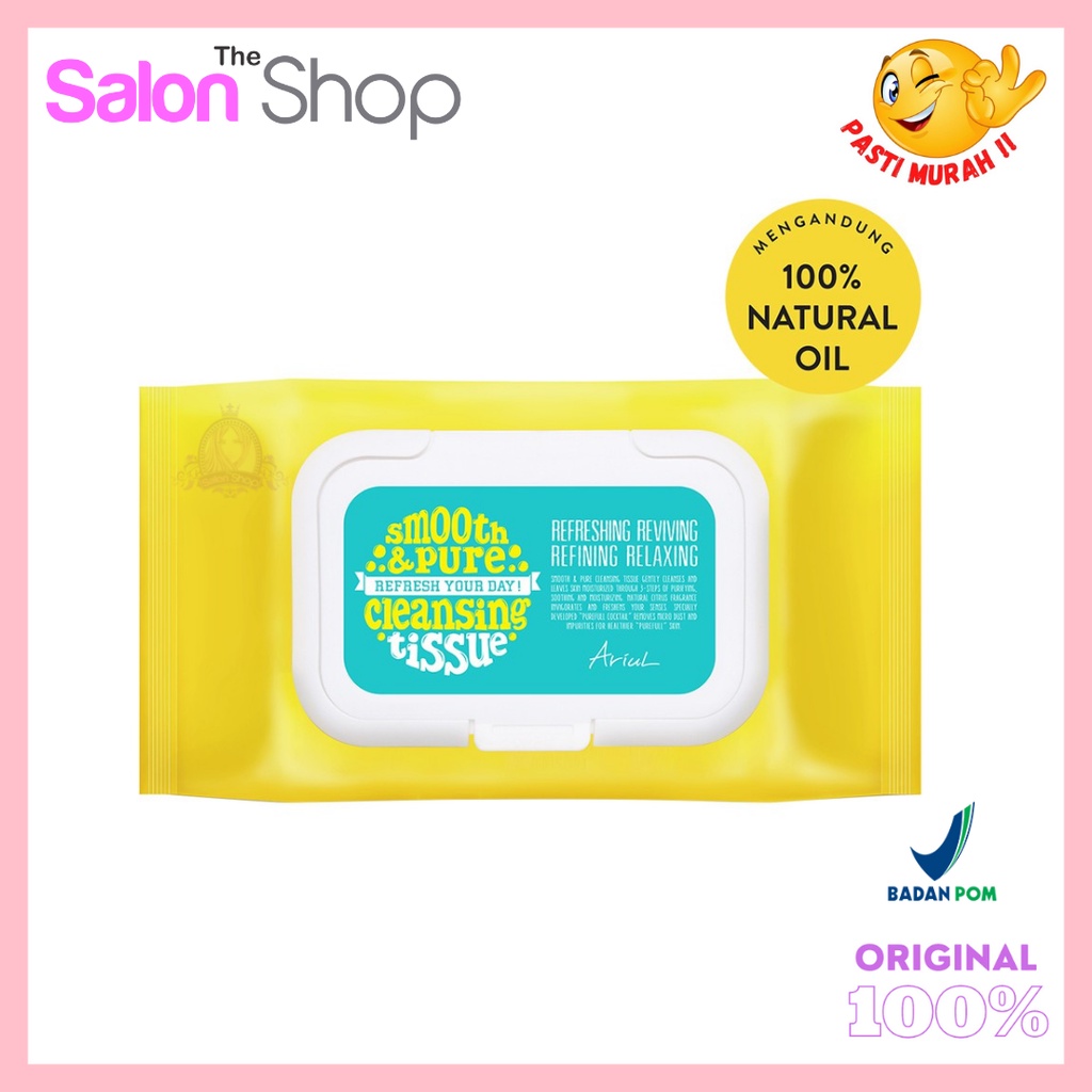 Jual Ariul Smooth & Pure Cleansing Tissue | Shopee Indonesia