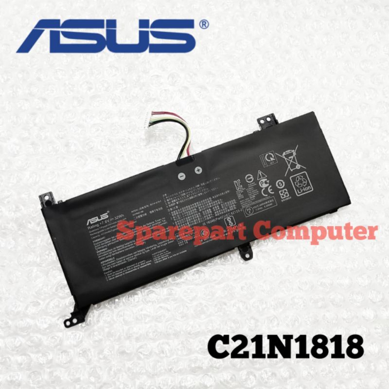 Jual Battery ASUS VivoBook A412 A412D A412DA A412F A412FA X412 X412DA X412FJ X412FL C21N1818 ...