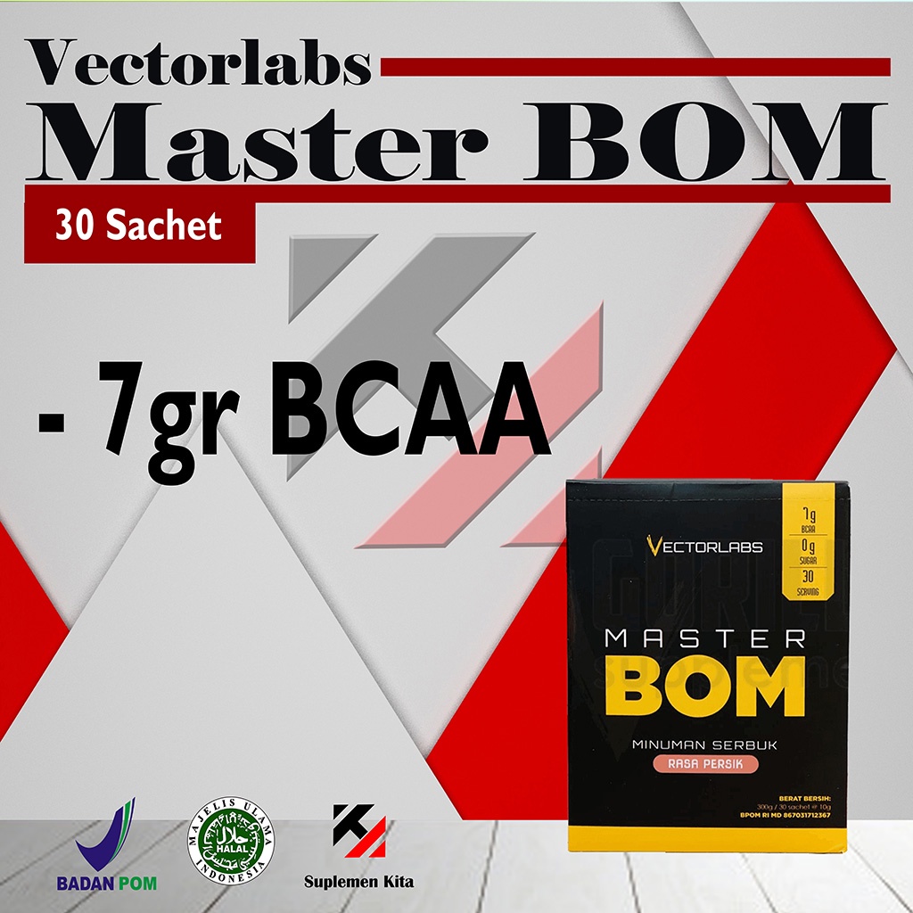 Jual Vectorlabs Master BOM BCAA 30 Sachet | Shopee Indonesia