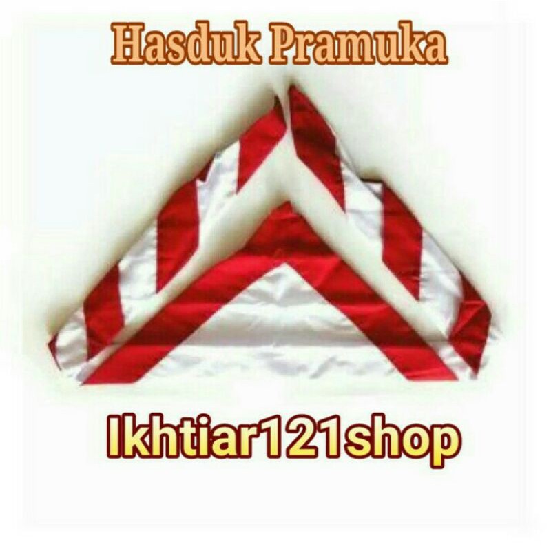 Jual Dasi Pramuka SD/Hasduk Kacu Pramuka SD Satuan Bonus Ring Dasinya ...