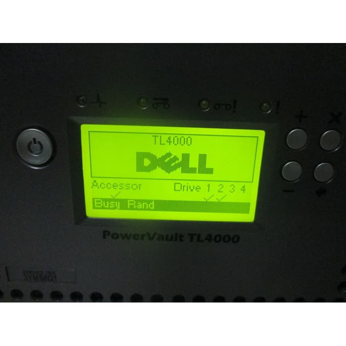Jual Storage Tape Library Lto 4 Dell Powervault Tl 4000 24 Slot ...