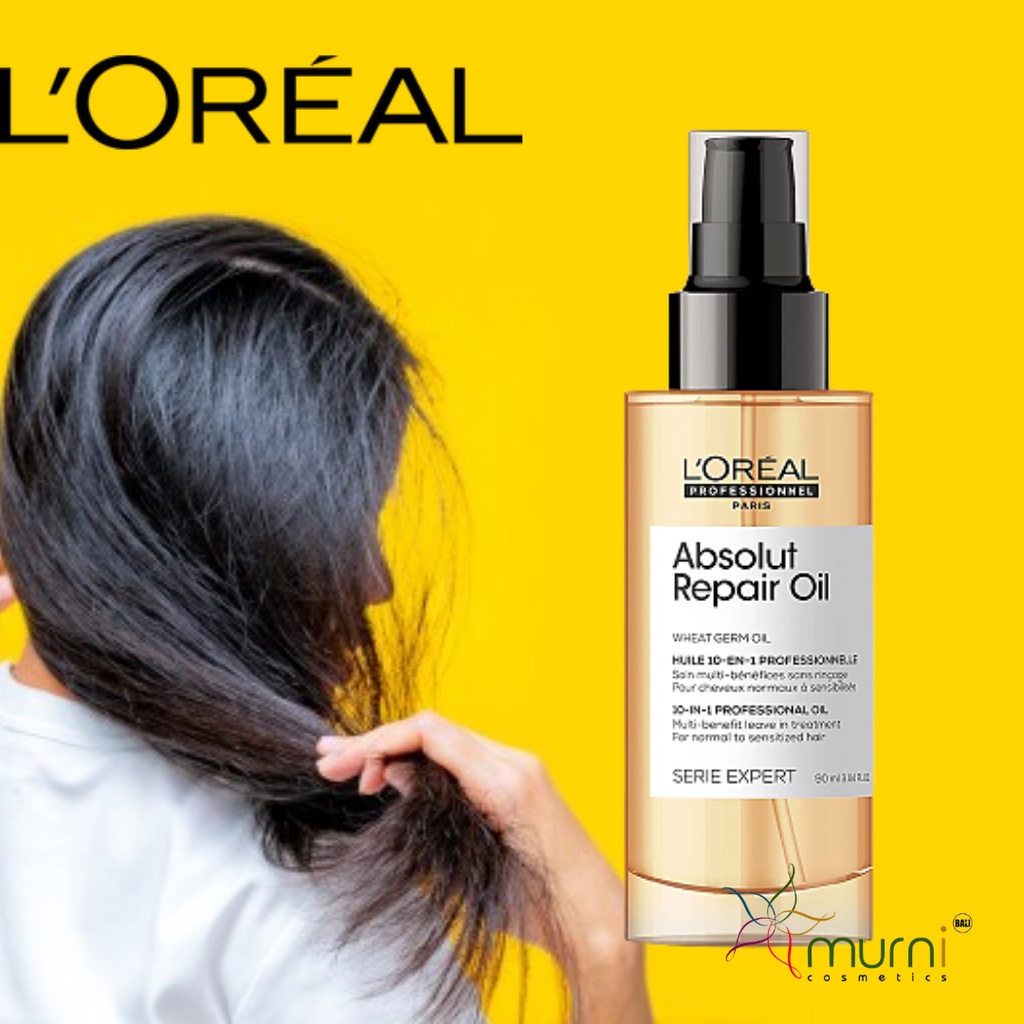 Jual L'OREAL ABSOLUT REPAIR OIL WHEAT GERM OIL SERIE EXPERT 90ML ...
