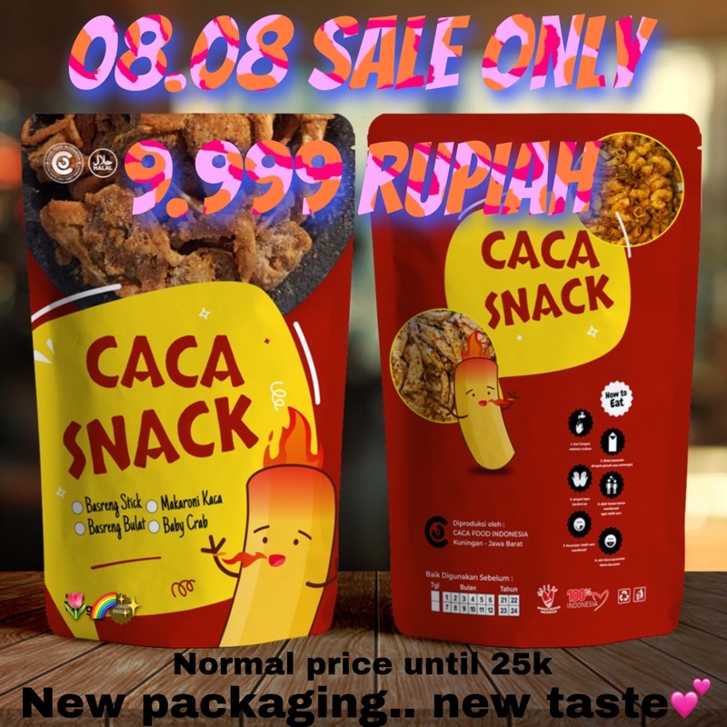 Jual CACA SNACK (BASRENG/MAKARONI/KRIPCA) | Shopee Indonesia