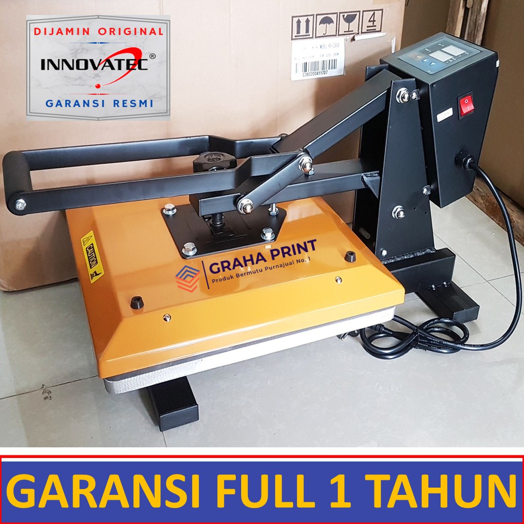 Jual INNOVATEC Mesin Press Kaos 38x38 Pro Alat Heat Press Sablon Baju ...