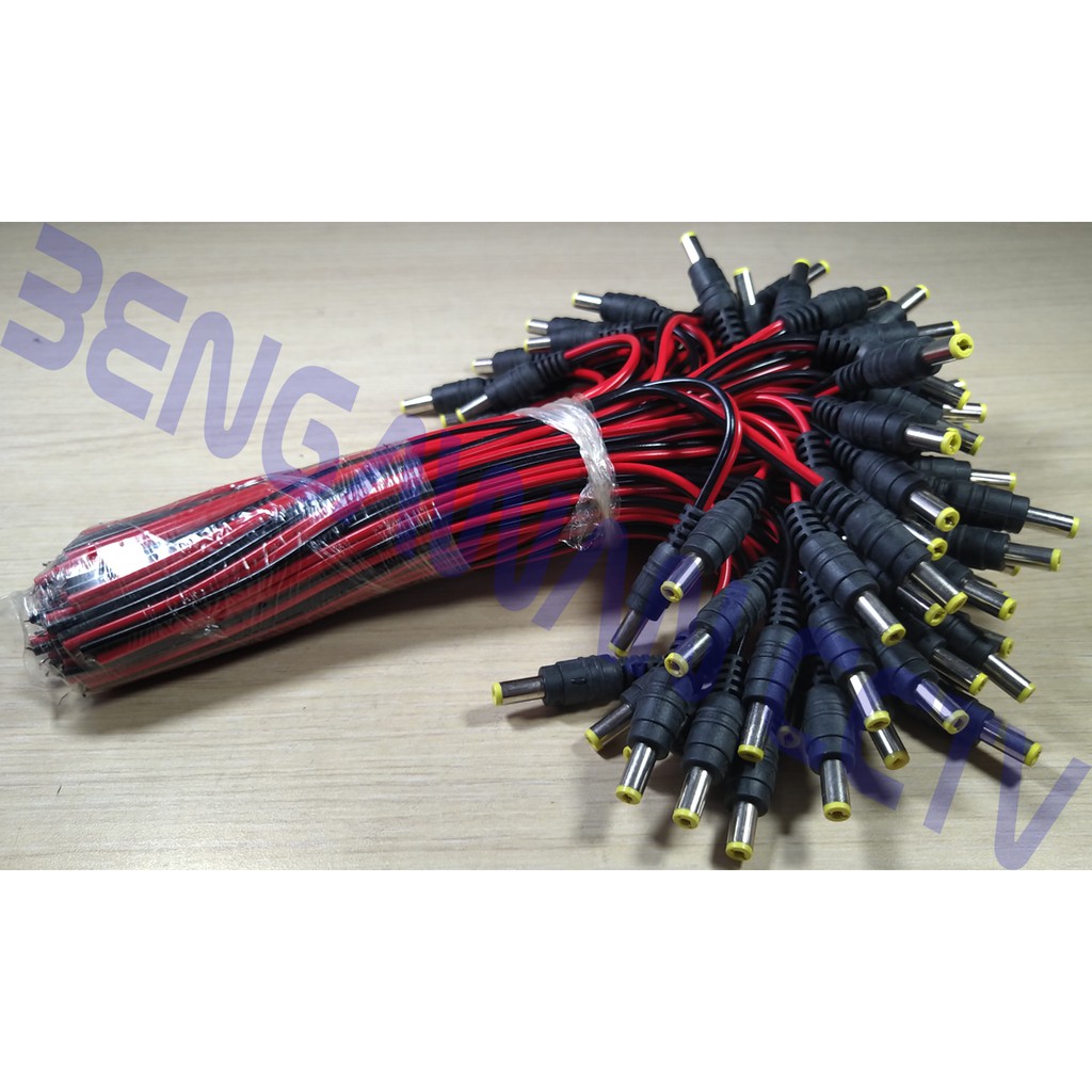 Jual Kabel Jack DC Male Konektor DC - 100pcs | Shopee Indonesia