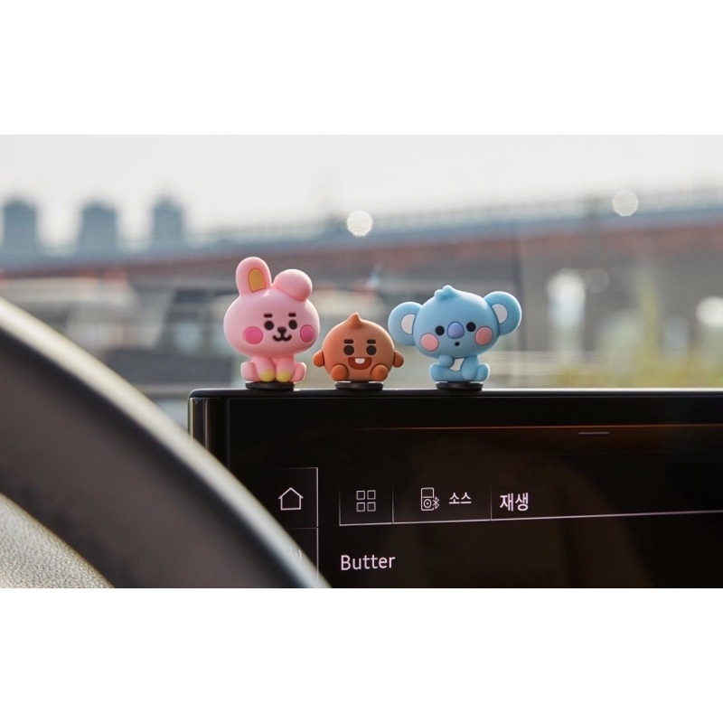 Jual PO OFFICIAL BT21 Car Accessories Car Figure | Shopee Indonesia