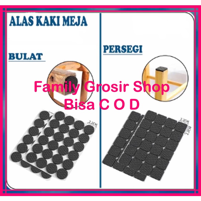 Jual (10pcs) Foam Double tape Dobel Tip Busa untuk Alas Karet Kaki ...