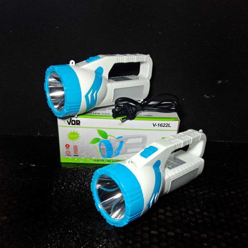 Jual Senter Jinjing/Senter Genggam Tangan Charge LED VDR | Shopee Indonesia