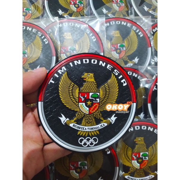 Jual logo garuda timnas indonesia patch rubber garuda timnas indonesia ...