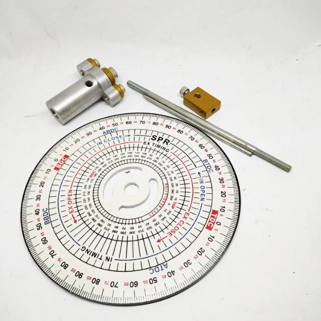 Jual Busur derajat timing sepeda motor SPR racing | Shopee Indonesia