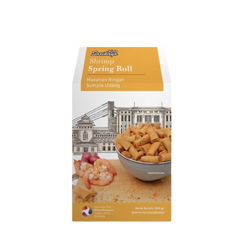 Jual Springlee Shrimp Spring Roll 200 gr | Shopee Indonesia