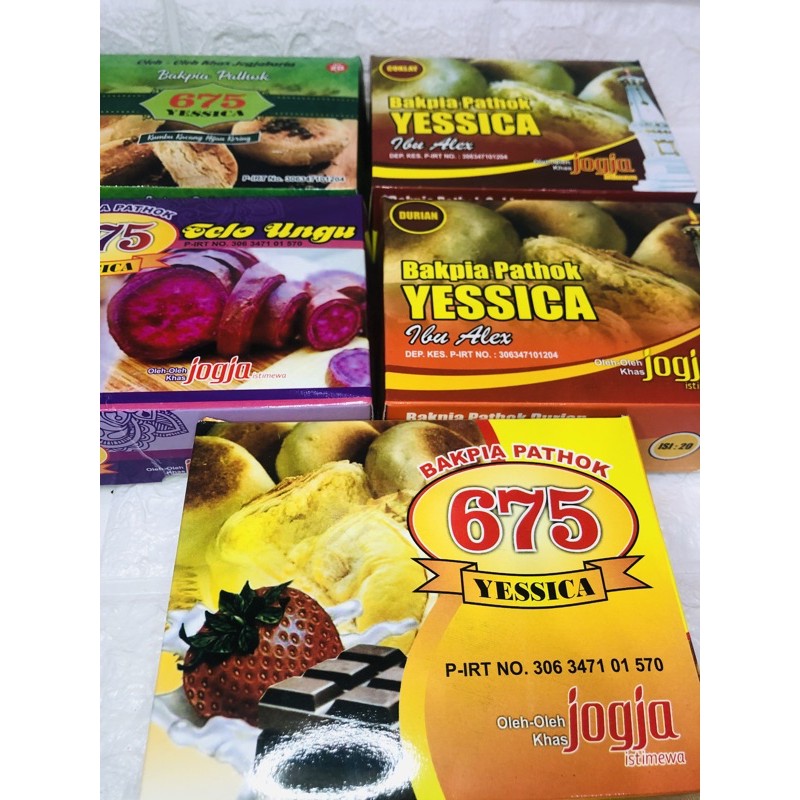 Jual Bakpia Pathok Kering isi 20pcs Jogja cokelat / telo ungu / keju ...