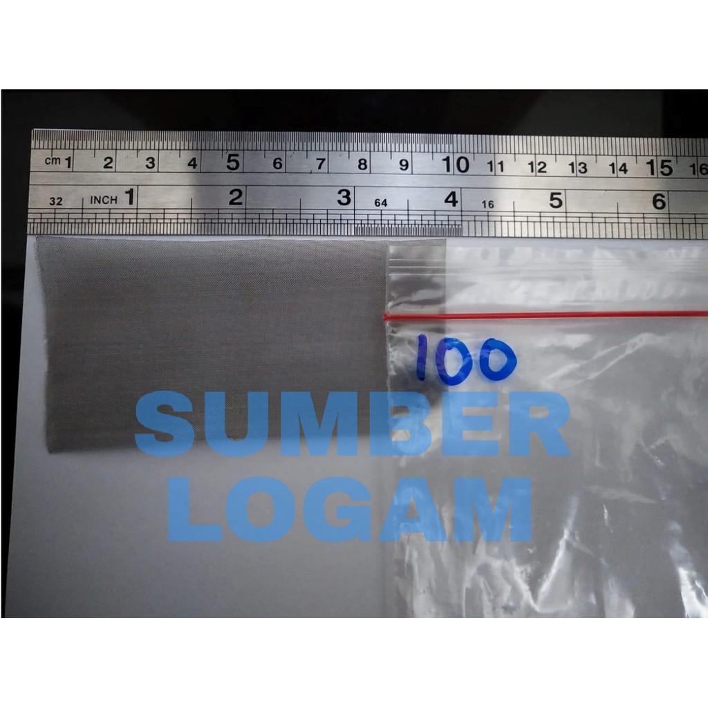 Jual Saringan Stainless Mesh 100 Sus 304 50Cm X 50Cm | Shopee Indonesia