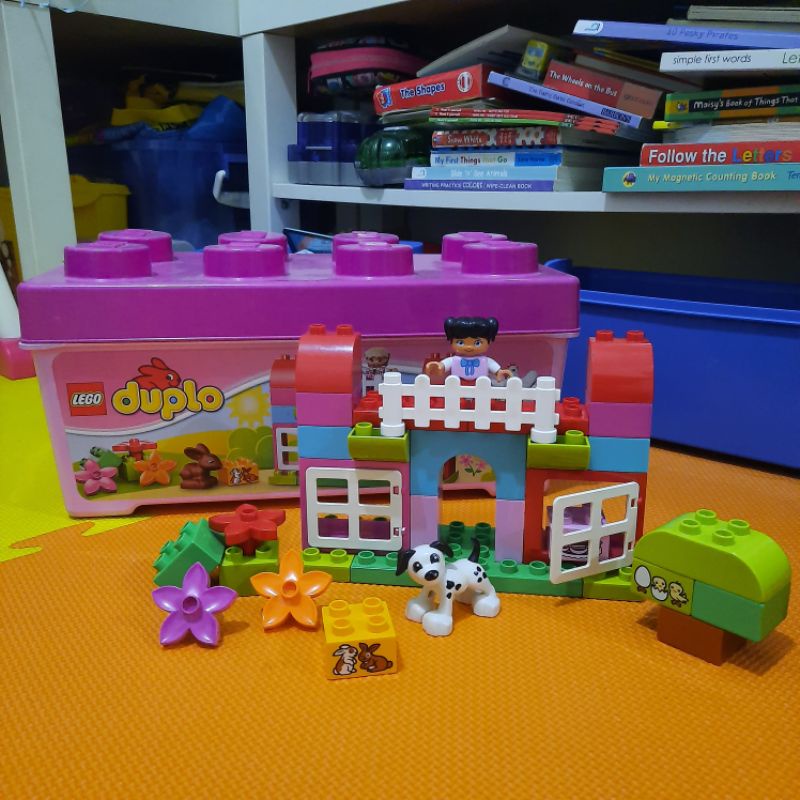 Jual Preloved Original Lego Duplo Pink Box Special Set Mainan Edukasi ...