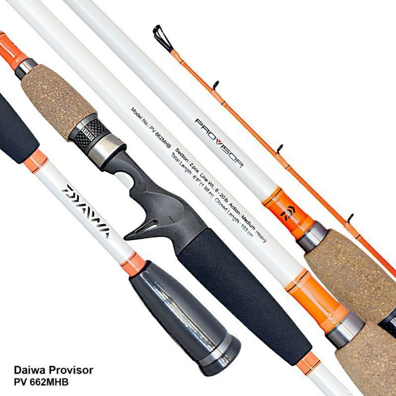 Jual Joran BC Daiwa PROVISOR | 8-20LB | Full Fuji | Casting | Toman | Shopee Indonesia