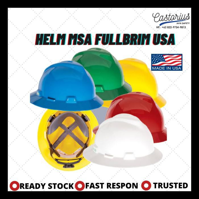 Jual READY STOCK HELM MSA FULL BRIM ORIGINAL USA INNER FASTRACK V-GARD ...