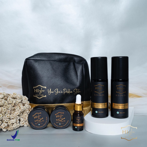 Jual Paket Ultimate Acne Prone HI Glow Skincare. | Shopee Indonesia