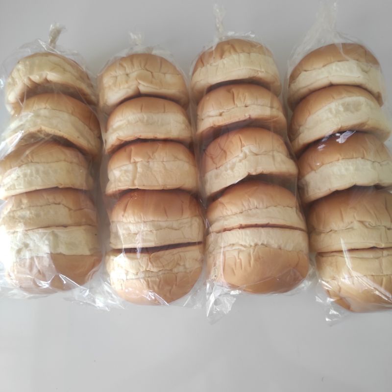 Jual Roti Burger isi 5 Ukuran Standar Wijen | Shopee Indonesia
