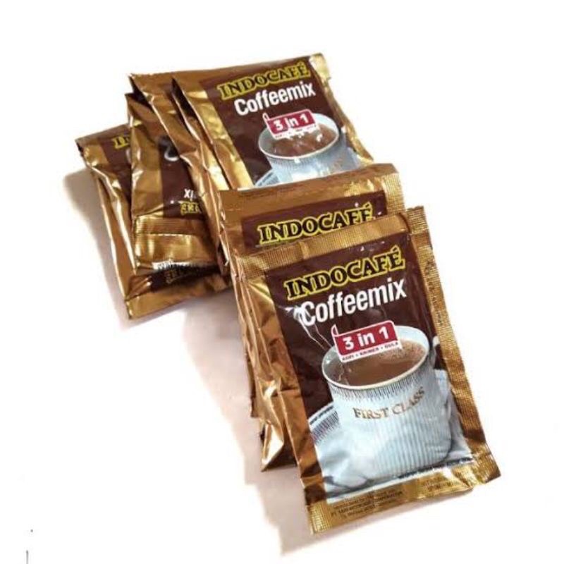 Jual KOPI INDOCAFE COFFEMIX 3IN1 SACHET 20gr kopi mix | Shopee Indonesia
