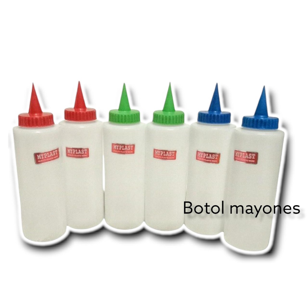 Jual Hot item Botol plastik mayones ukuran 300 & 500 ml | Shopee Indonesia