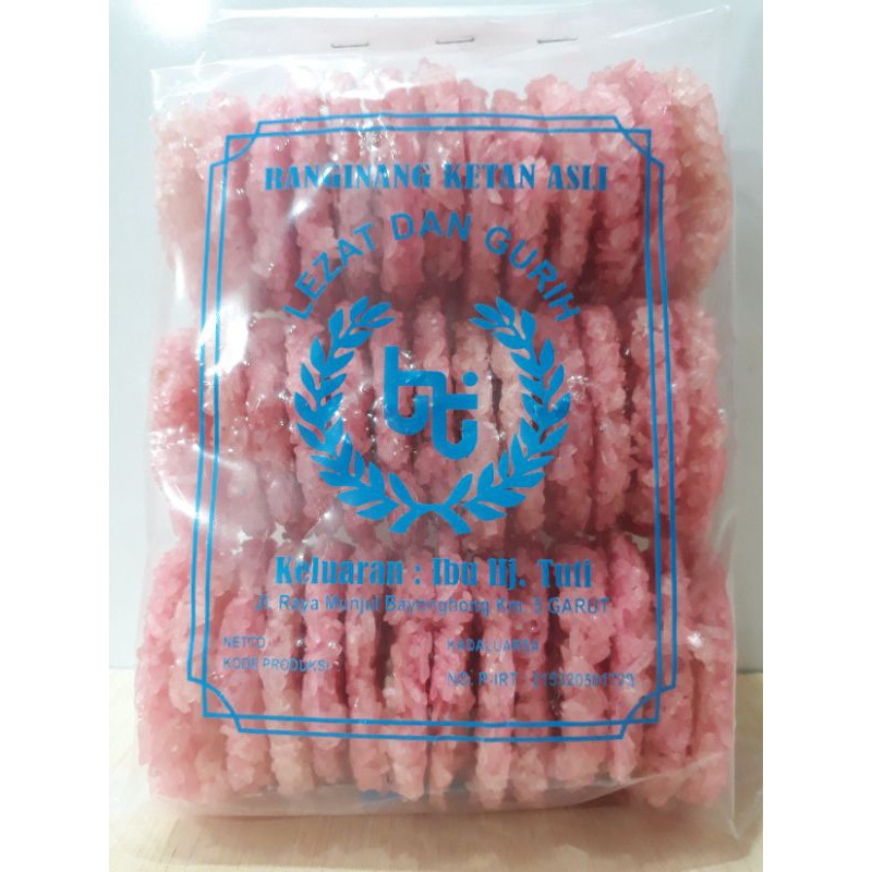 Jual Ranginang ketan asli 500g/Ranginang ketan merah 500g/ | Shopee ...