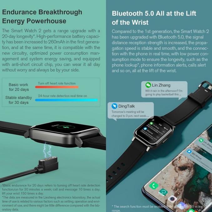 Jual HAYLOU LS02 SMARTWATCH 1.4 INCH TFT SCREEN BLUETOOTH GLOBAL ...