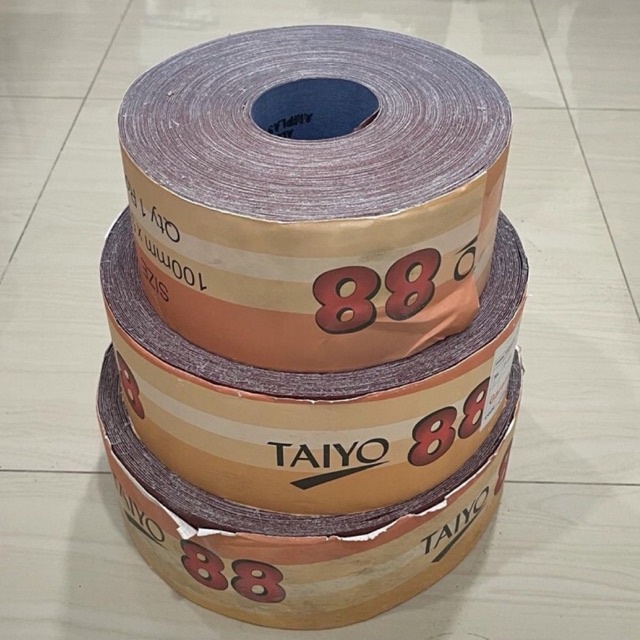 Jual TAIYO 88 Amplas kain pasir meteran taiyo 88 sand paper cloth harga ...