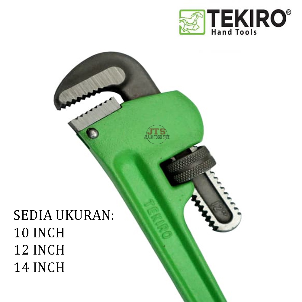 Jual Kunci Pipa TEKIRO Pipe Wrench Kunci Ledeng 10 Inch sedia Juga ...