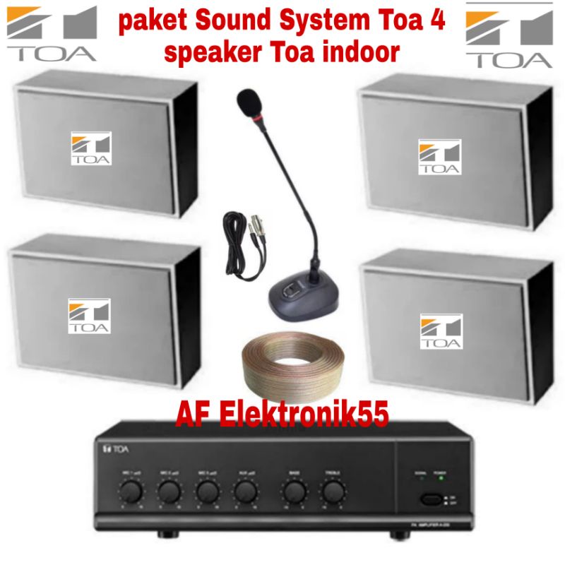 Jual Paket Sound System Toa Ruangan Original | Shopee Indonesia