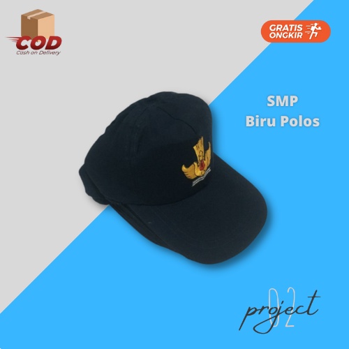 Jual Topi SD SMP SMA SMK Topi Sekolah Seragam Sekolah Logo Bordir ...
