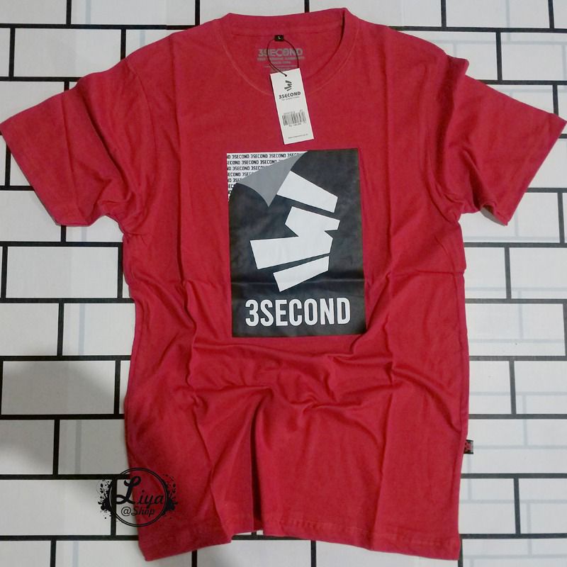 Jual KAOS 3second Pakaian Baju Pria Distro Original Asli Bandung ...