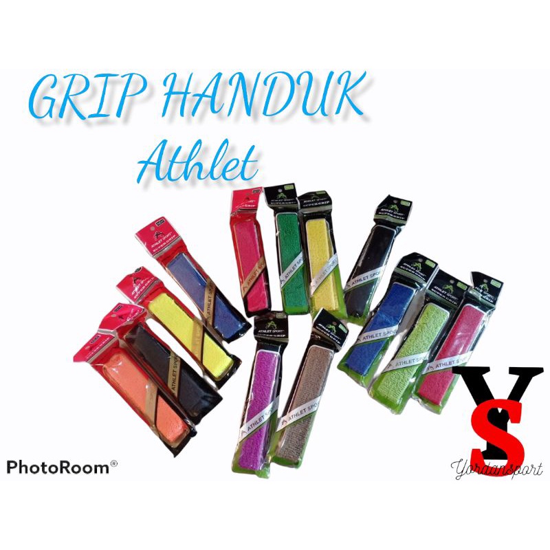 Jual Grip Handuk / Grip Raket Badmintin / Glebet / Grip Handuk Athlet ...